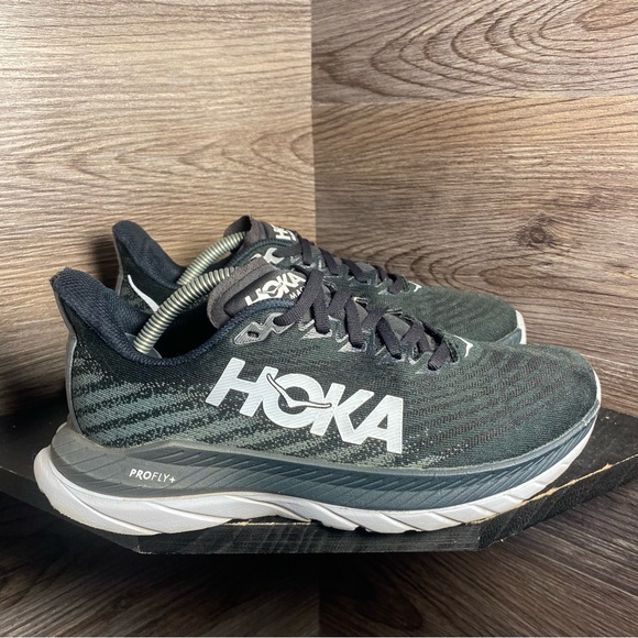 Hoka | Shoes | Hoka Mach 5 Black White | Poshmark